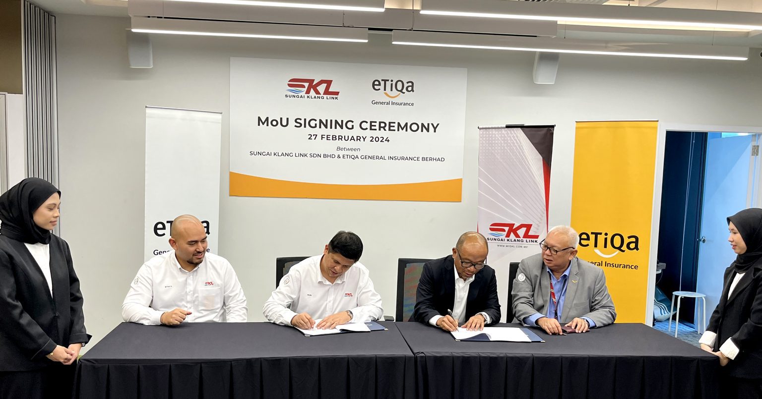 Signing Of Mou With Etiqa General Insurance Berhad - Sungai Klang Link